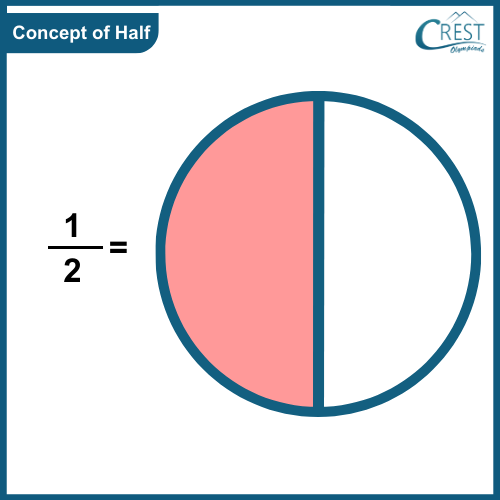 One Half Fraction One Half Fraction