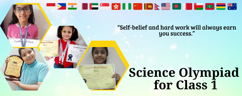 Science Olympiad for Class 1 - CREST Olympiads